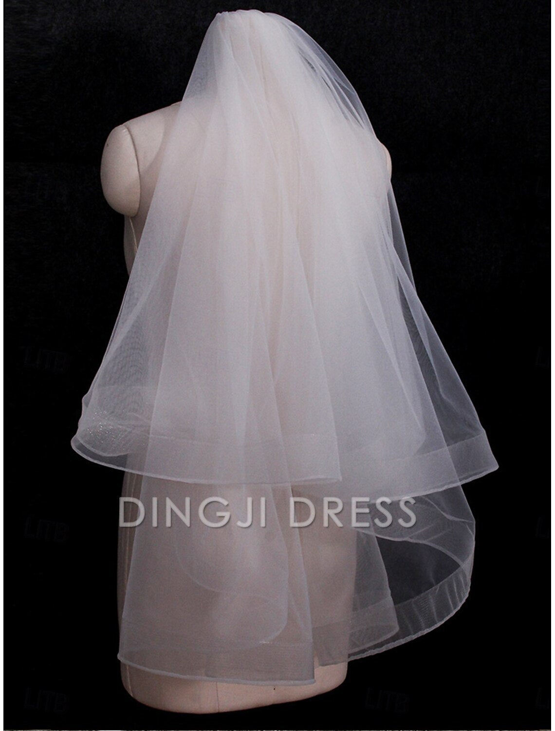 Ding Ji One-tier Comtemporary Stylish Wedding Veil Cathedral Veils Fri ...