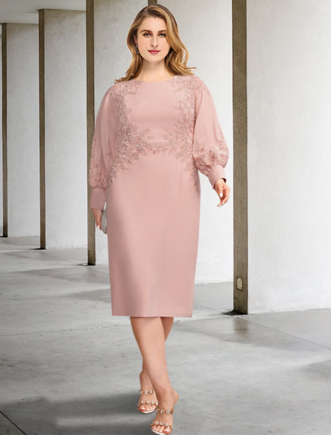 Plus Size Curve Mother of the Bride Dresses Elegant ress Formal Long S ...