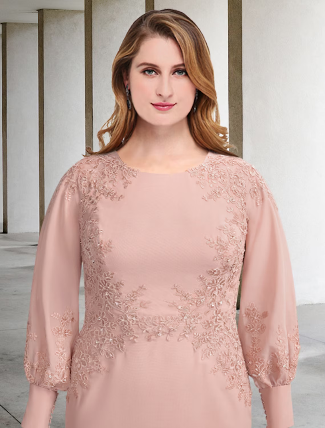 Plus Size Curve Mother of the Bride Dresses Elegant ress Formal Long S ...
