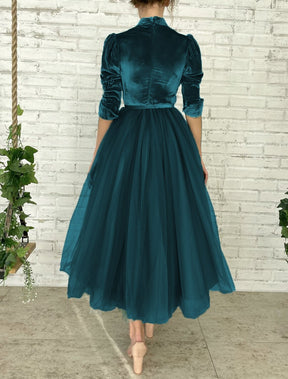 Ball Gown Cocktail Dresses Elegant Dress Party Wear Quinceanera Ankle ...
