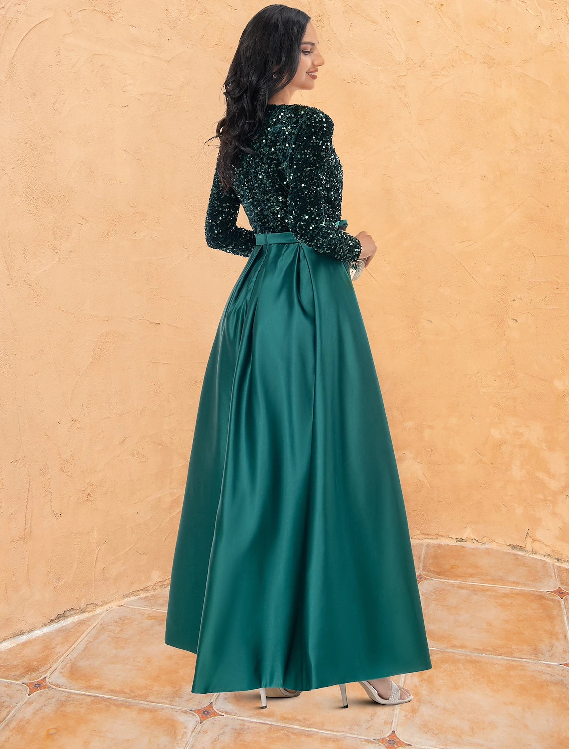 Ball Gown Cocktail Dresses Sparkle & Shine Dress Wedding Party Floor L ...
