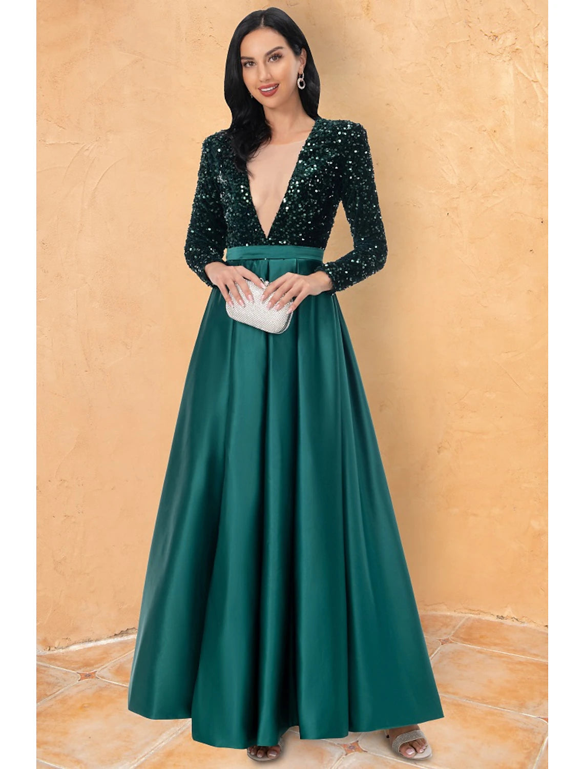Ball Gown Cocktail Dresses Sparkle & Shine Dress Wedding Party Floor L ...
