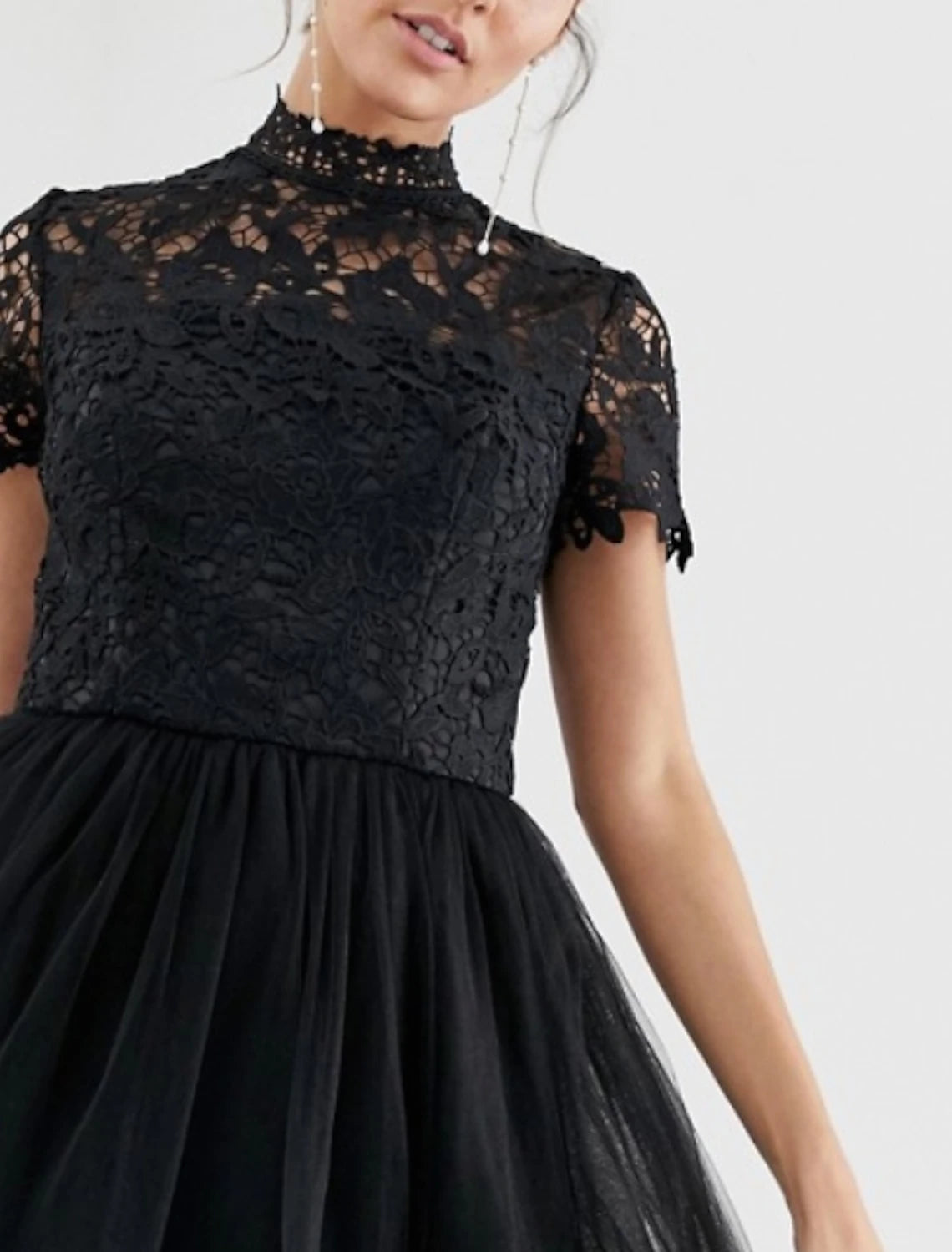 A-Line Cocktail Dresses Little Black Dress Dress Party Wear Wedding Gu ...